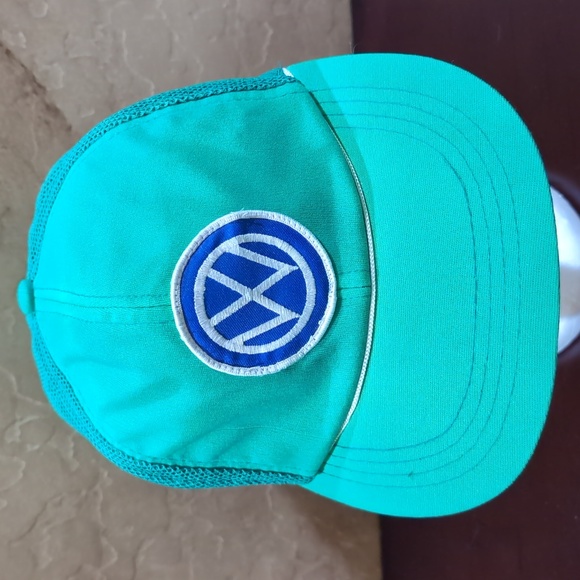 Accessories | Vintage Vw Green Trucker Snapback Volkswagen Logo Patch ...